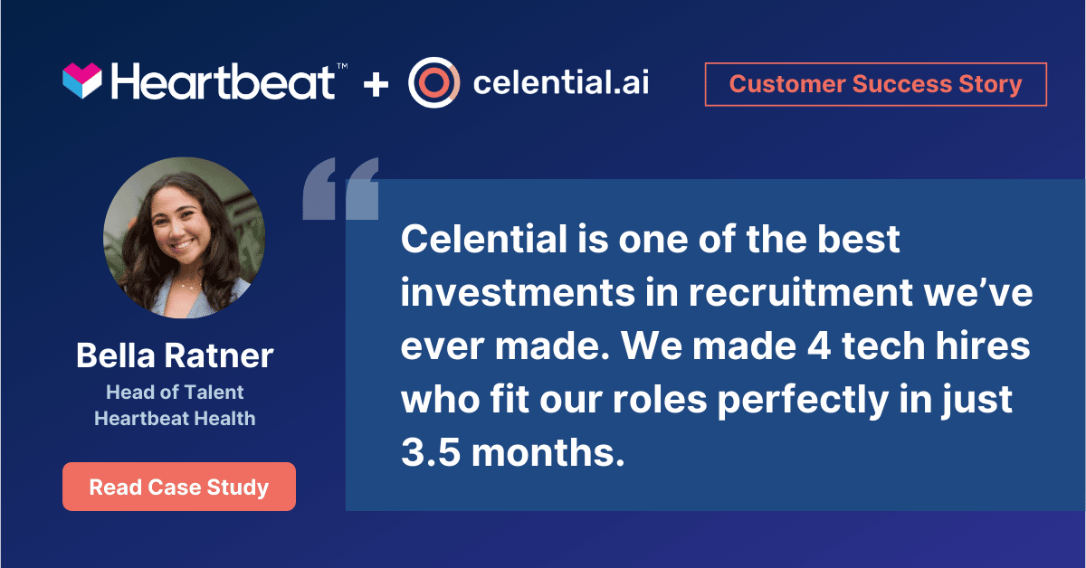 Heartbeat Health chooses Celential.ai for candidate sourcing