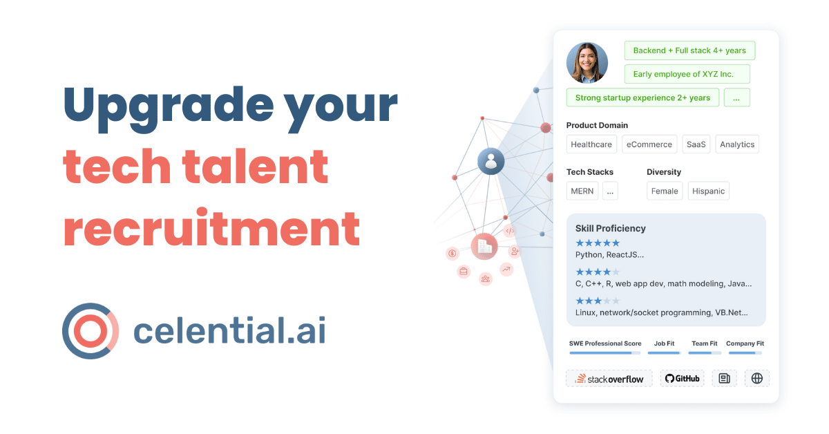 Tech Talent Recruitment Built With AI - Celential.ai